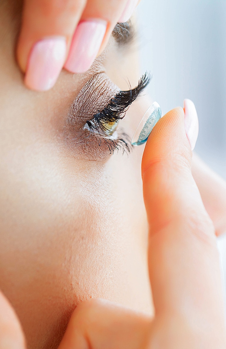 Contact Lenses - Ophthalmology Patient
